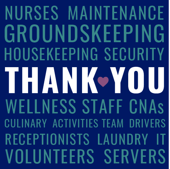 Thank You to Our Senior Living Heroes – Varsity Branding